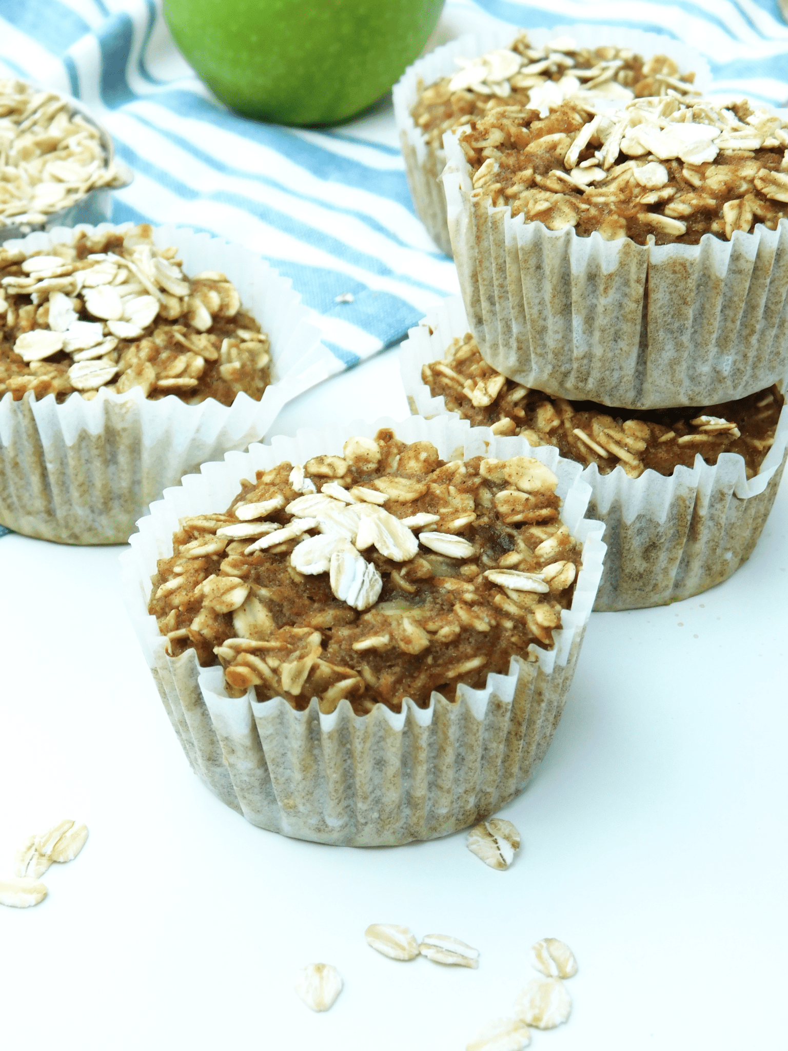 Apple Banana Oat Toddler Muffins - Supermom Eats