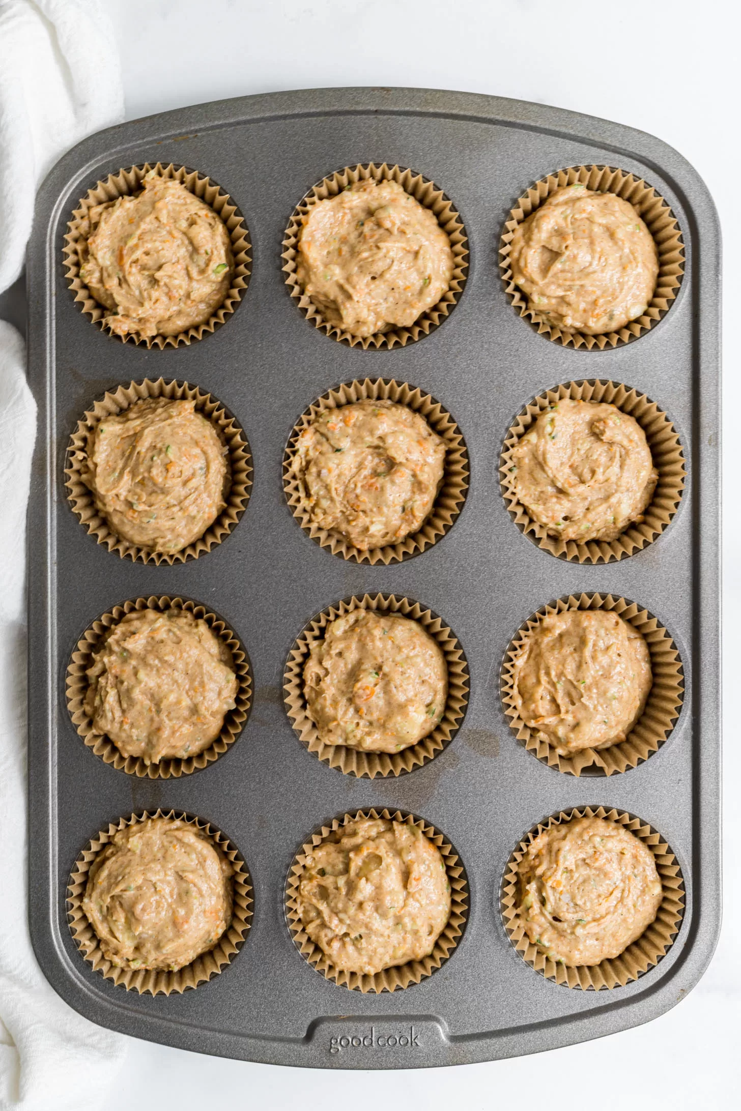 Healthy Sweet Potato Zucchini Muffins (Low Sugar!) - Supermom Eats